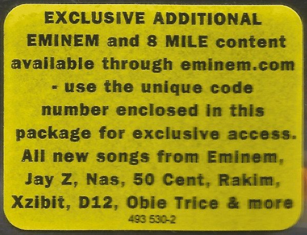 Doogan records - Music From And Inspired By The Motion Picture 8 Mile