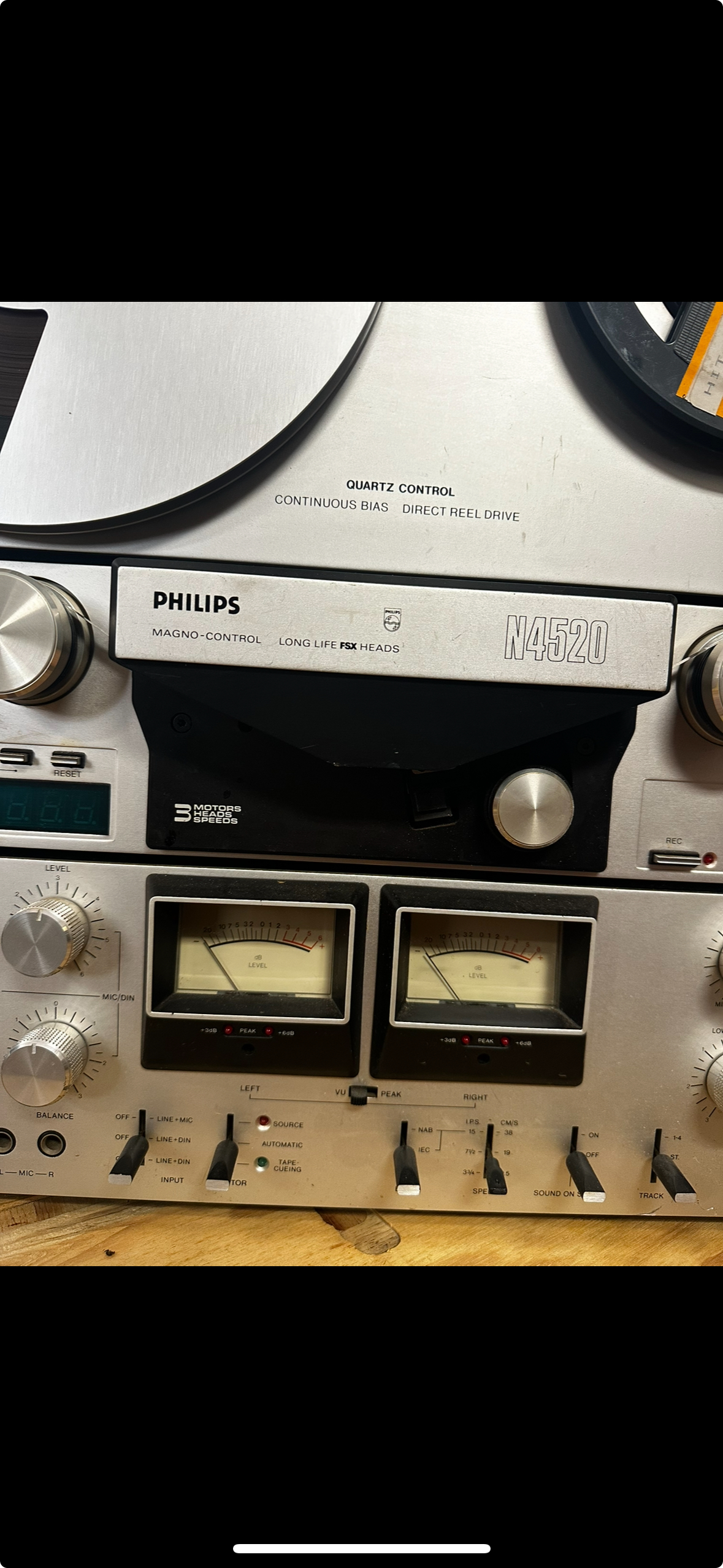 Philips N4520 Reel to Reel Tape Recorder – Doogan records