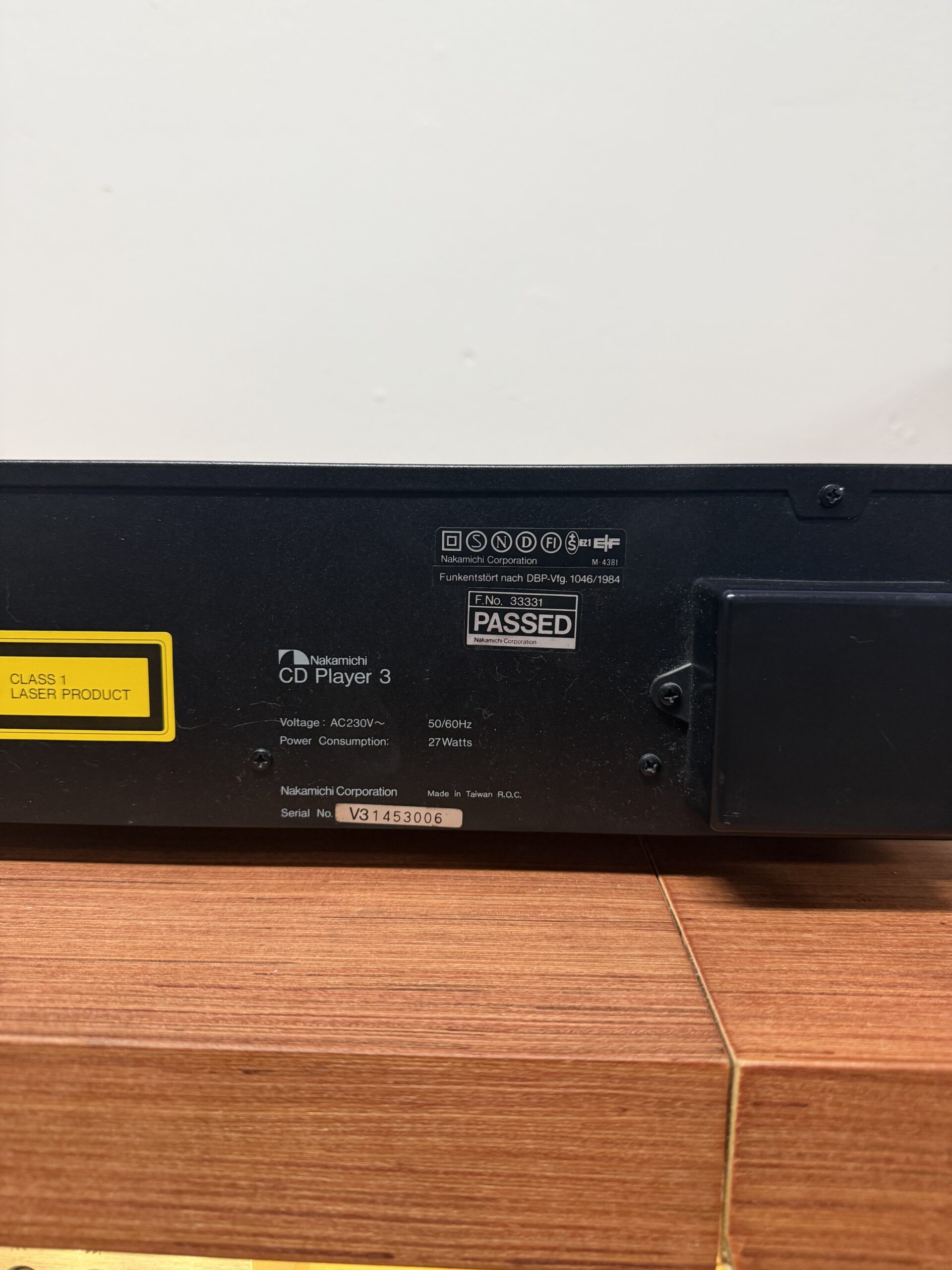Nakamichi CD Player 3 – Stereo Compact Disc Changer – Doogan records